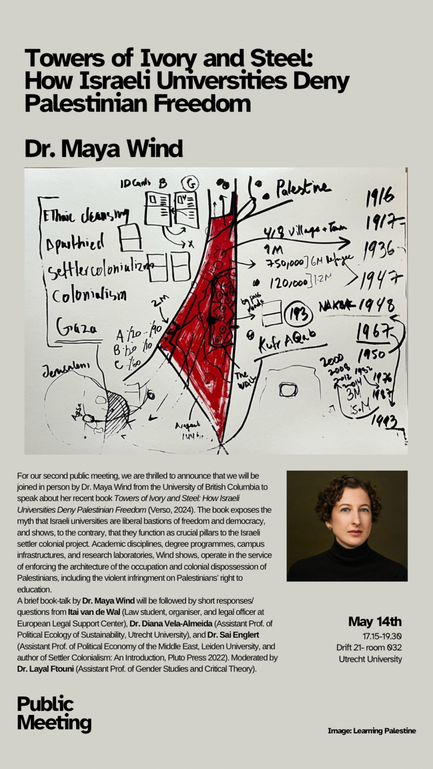 Book Talk/Public Meeting – Towers of Ivory and Steel: How Israeli ...